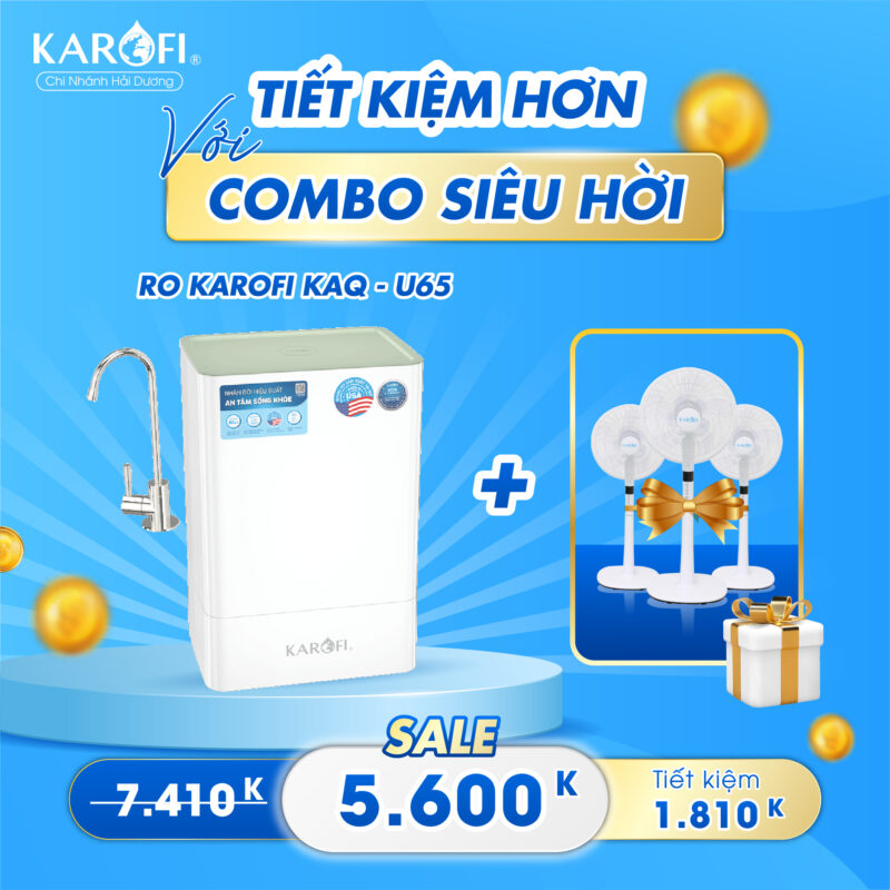 Máy lọc nước Karofi KAQ-U65 – MÁY LỌC NƯỚC KAROFI – ĐẠI LÝ ỦY QUYỀN TẠI ...